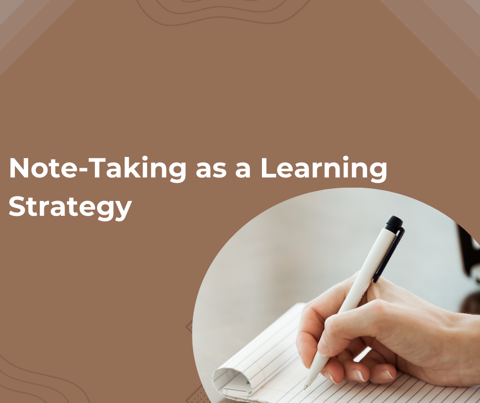 Note-Taking as a Learning Strategy - Marija Smuda Duric